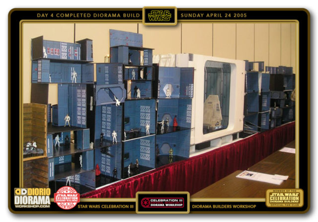 CONVENTIONS • C3 PRODUCTION • COMPLETED DEATH STAR DIORAMA – DIORAMA ...