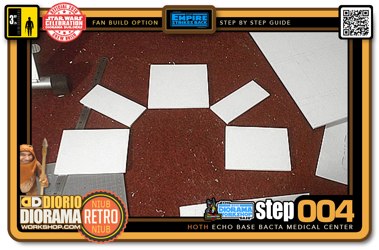 TUTORIALS • RETRO NIUBNIUB MAKING OF • STEP BY STEP INSTRUCTIONS • STAR WARS EPISODE V • HOTH ...