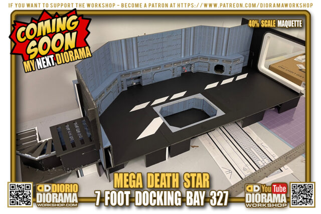 TUTORIALS • MAKING OF PREVIEW • MEGA DEATH STAR • MAQUETTES – DIORAMA ...