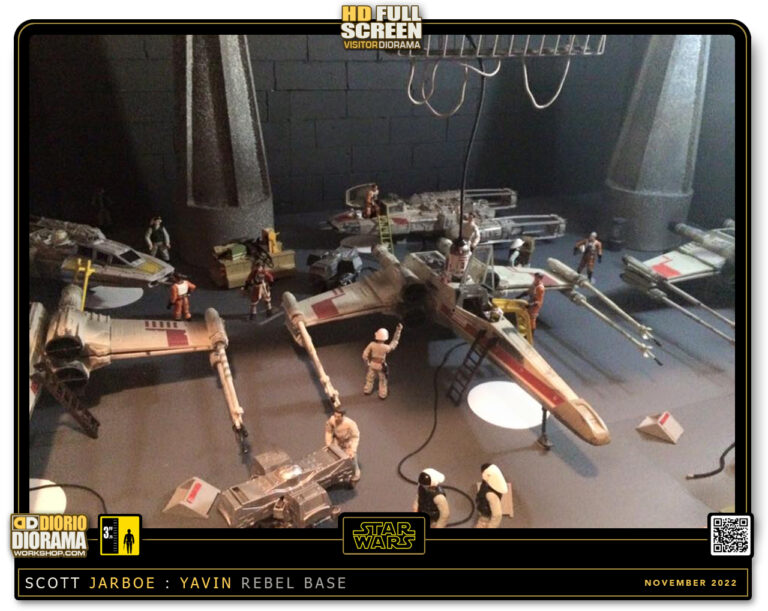 VISITORS HD FULLSCREEN DIORAMA • SCOTT JARBOE • STAR WARS • YAVIN ...