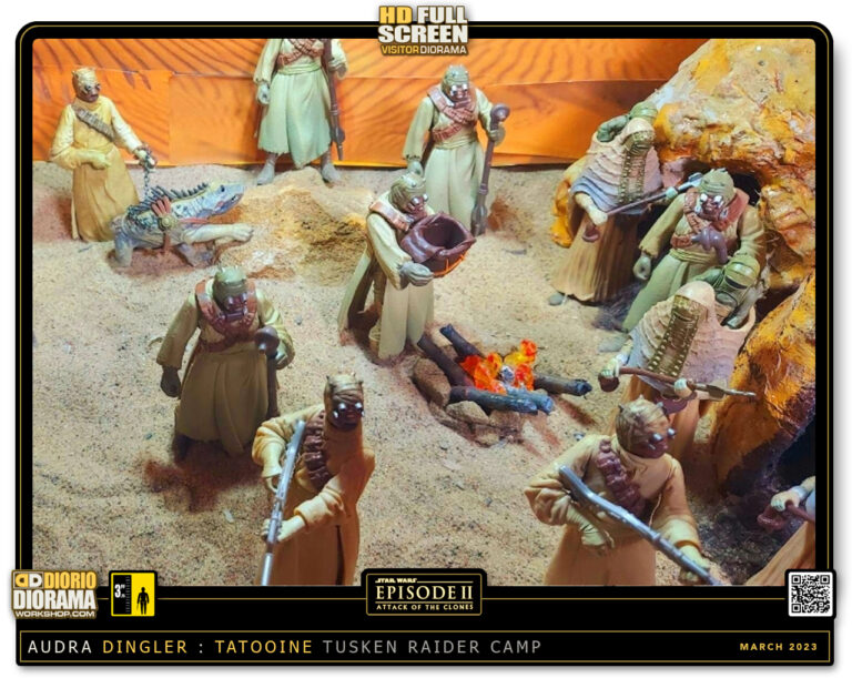 VISITORS HD FULLSCREEN DIORAMA • AUDRA DINGLER • STAR WARS EPISODE II ...