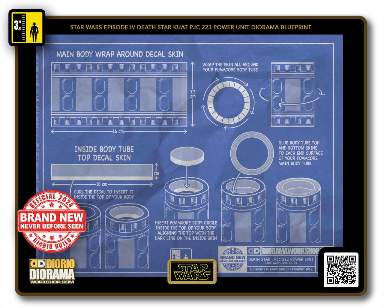 TUTORIALS • BLUEPRINTS • DEATH STAR KUAT PJC 223 • POWER UNIT – DIORAMA ...